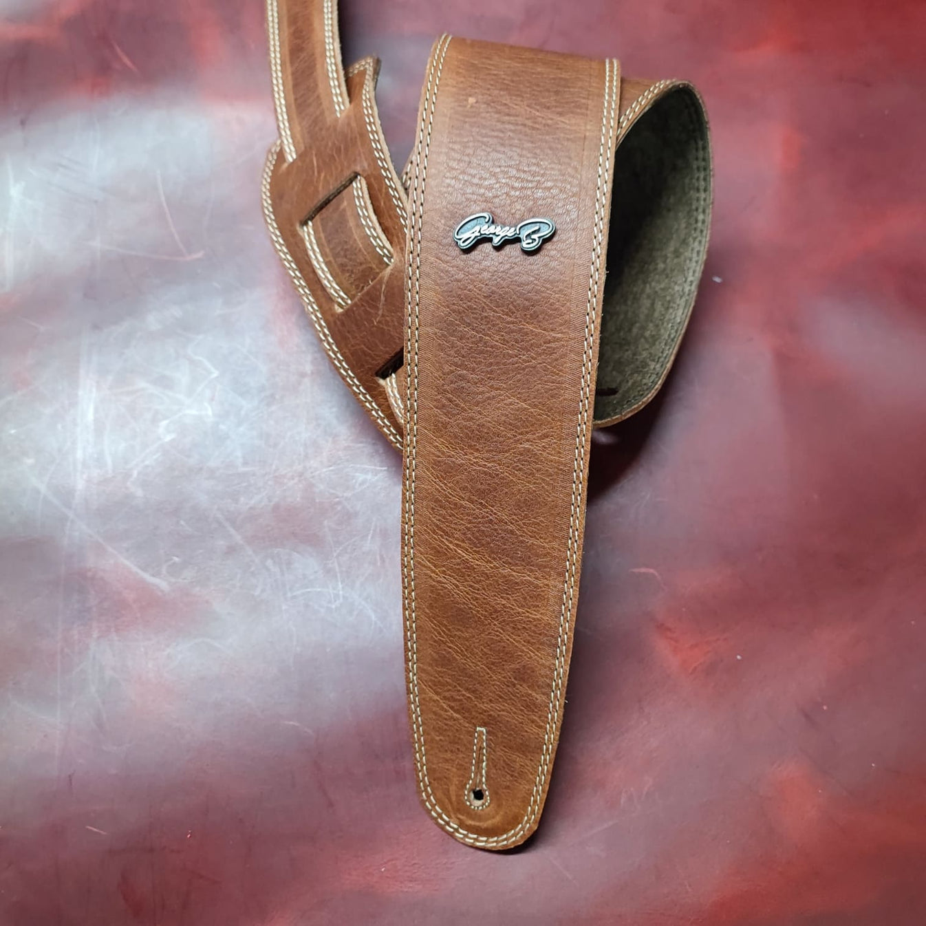 Correia Guitarra Basic | Pele Bovina Confortável e Discreta | Qualidade ...